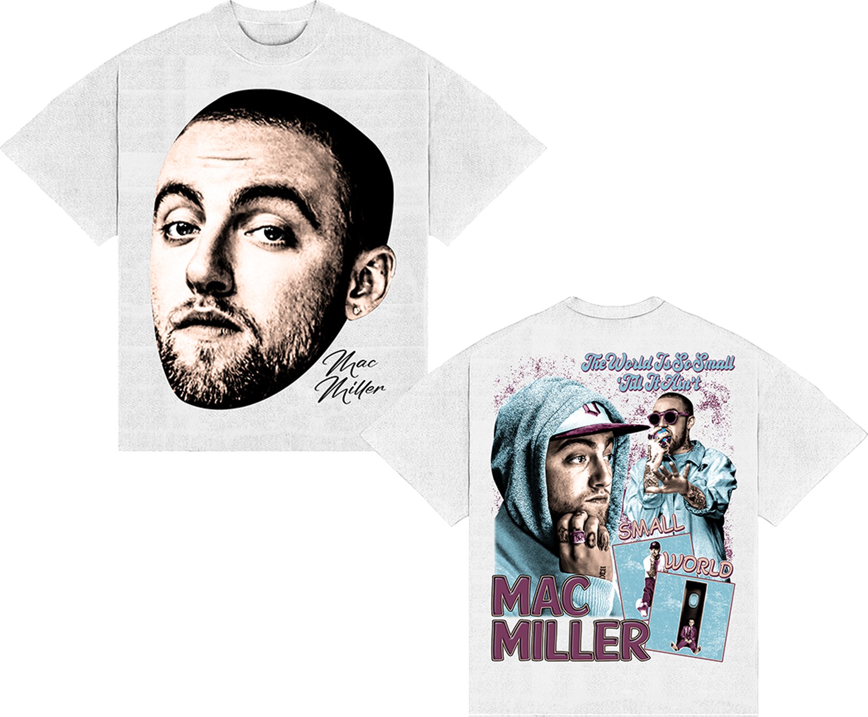 Mac Miller Boxy T-Shirt – STYLTRAP